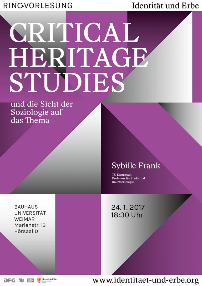 Sybille Frank: Critical Heritage Studies und die Sicht der Soziologie ...